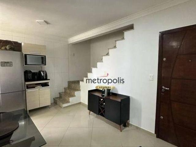 Cobertura à venda, 125 m² por R$ 520.000,00 Paraíso Santo André/SP