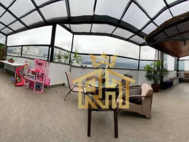 Cobertura à venda, 127 m² por R$ 700.000,00 Vilamar Praia Grande/SP