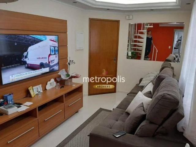 Cobertura à venda, 128 m² por R$ 715.000,00 Nova Gerti São Caetano do Sul/SP