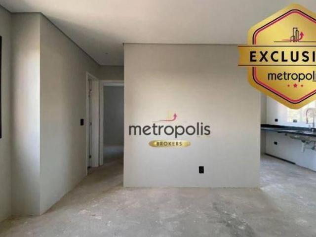 Cobertura com 3 dormitórios à venda, 132 m² por R$ 641.000,00 Vila Camilópolis Santo André/SP