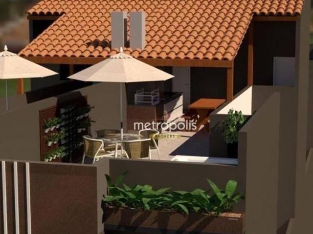 Cobertura à venda, 133 m² por R$ 730.000,00 Paraíso Santo André/SP
