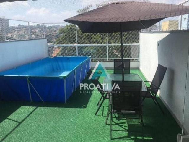 Cobertura à venda, 140 m² por R$ 645.000,07 Vila Pires Santo André/SP