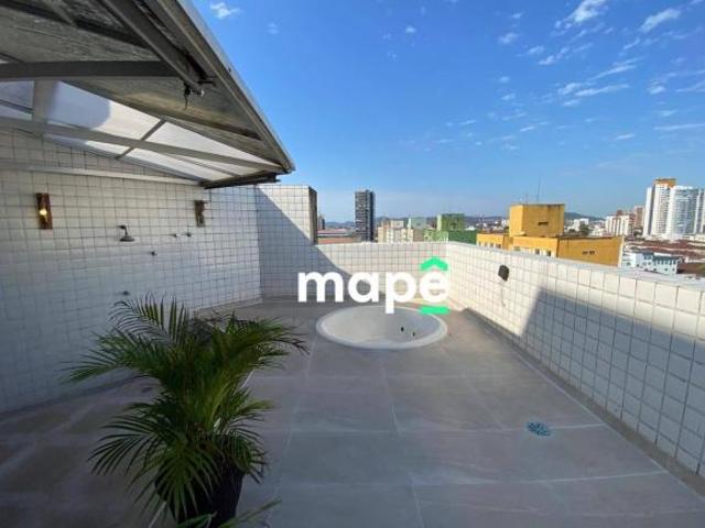 Cobertura à venda, 146 m² por R$ 739.000,00 Vila Mathias Santos/SP