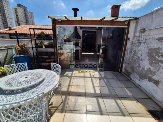 Cobertura à venda, 160 m² por R$ 750.000,00 Vila Humaitá Santo André/SP