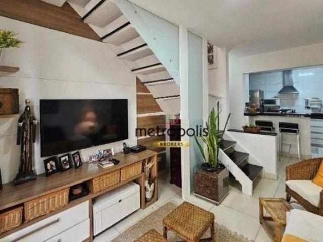 Cobertura à venda, 160 m² por R$ 1.050.000,00 Santa Maria São Caetano do Sul/SP