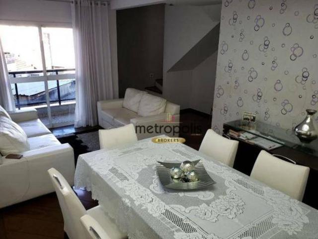 Cobertura à venda, 174 m² por R$ 960.000,00 Santa Maria São Caetano do Sul/SP
