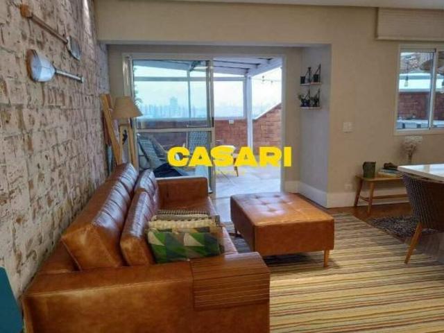 Cobertura à venda, 177 m² 3 dormitórios 1 suíte máster, 3 vagas, varanda gourmet Jardim do Mar