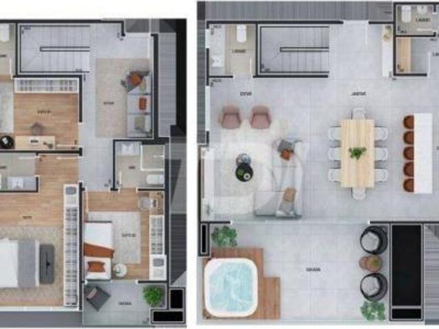 Cobertura à venda, 180 m² por R$ 2.246.000,00 Batel Curitiba/PR