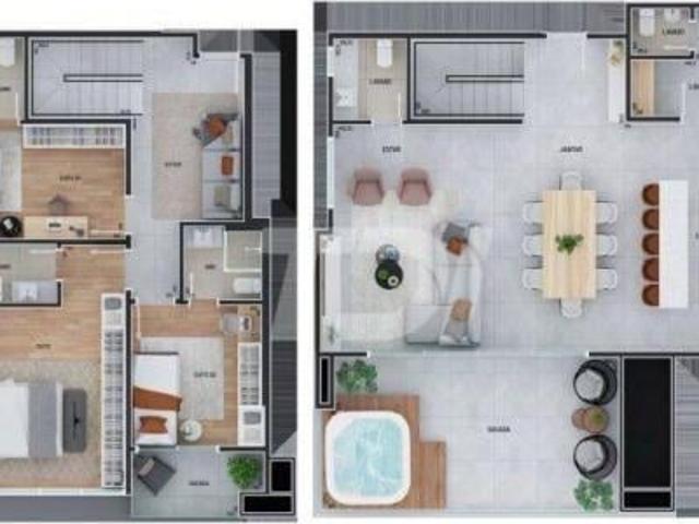 Cobertura à venda, 180 m² por R$ 2.246.000,00 Batel Curitiba/PR