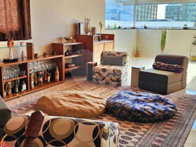COBERTURA À VENDA 190 m² COM 2 QUARTOS 2 SUÍTES 3 VAGAS NO PARAÍSO