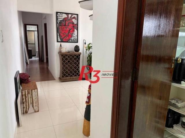 Cobertura à venda, 198 m² por R$ 1.400.000,00 Ponta da Praia Santos/SP