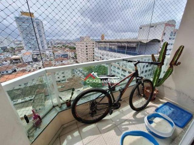 Cobertura à venda, 200 m² por R$ 950.000,00 Encruzilhada Santos/SP