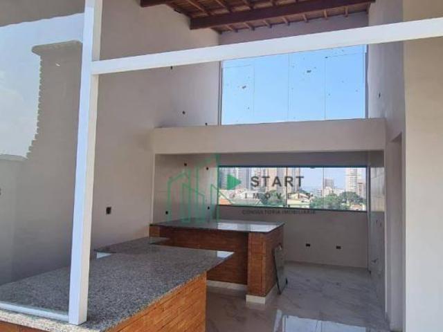 Cobertura à venda, 202 m² por R$ 680.000,00 Campestre Santo André/SP