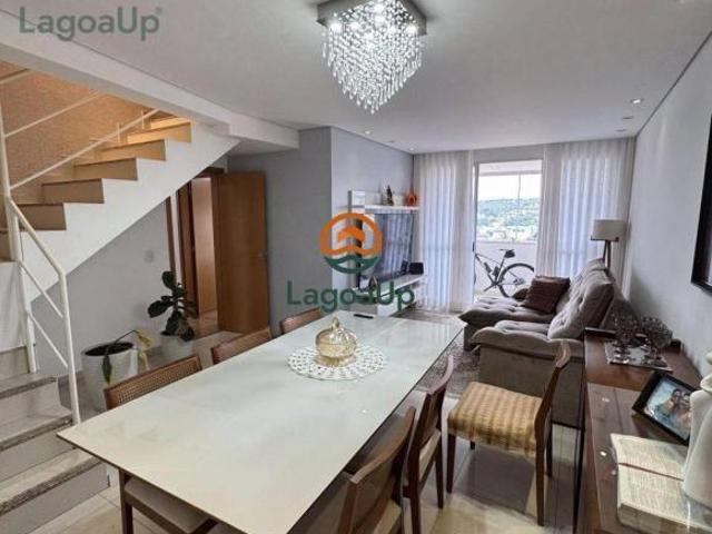 Cobertura com 3 dormitórios à venda, 203 m² por R$ 1.090.000,00 Lundceia Lagoa Santa/MG