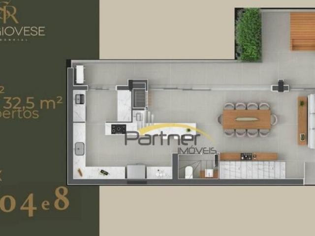 Cobertura à venda, 207 m² por R$ 3.204.937,00 Alto da Glória Curitiba/PR