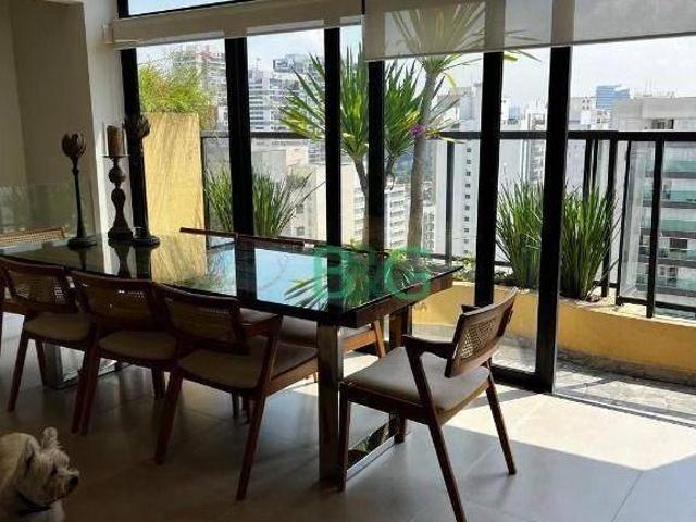 Cobertura com 2 dormitórios à venda, 209 m² por R$ 3.000.000,00 Brooklin Paulista São Paulo/SP