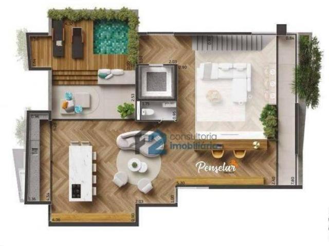 Cobertura à venda, 226 m² por R$ 3.500.000,02 Jardim Santo André/SP