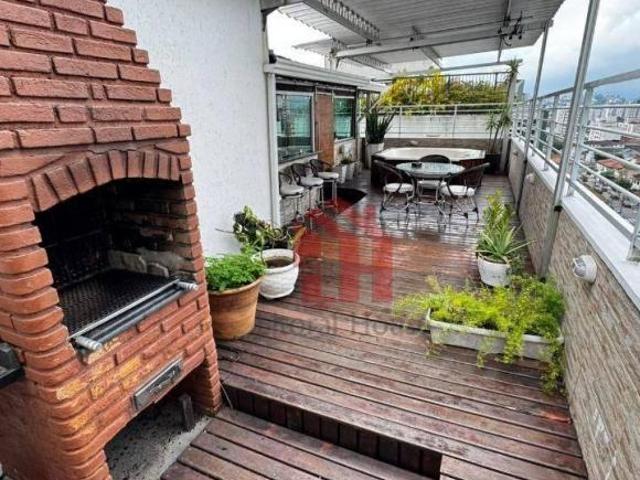 Cobertura à venda, 262 m² por R$ 1.800.000,00 Pompéia Santos/SP