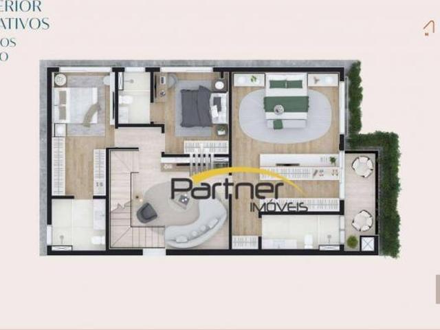 Cobertura à venda, 267 m² por R$ 5.492.320,00 Água Verde Curitiba/PR