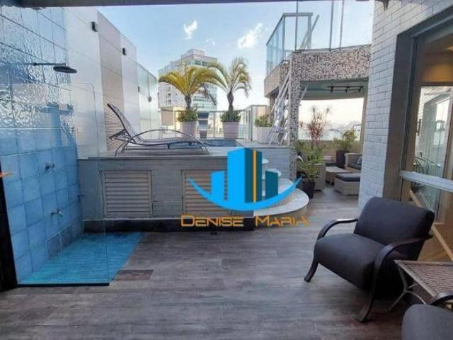 Cobertura à venda, 289 m² por R$ 2.200.000,00 Ponta da Praia Santos/SP