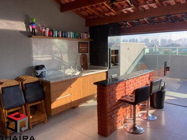 Cobertura à venda 2 quartos 1 vaga Scarpelli Santo André SP