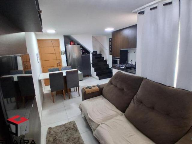 Cobertura à venda 2 quartos 1 suíte 1 vaga Alzira Santo André SP