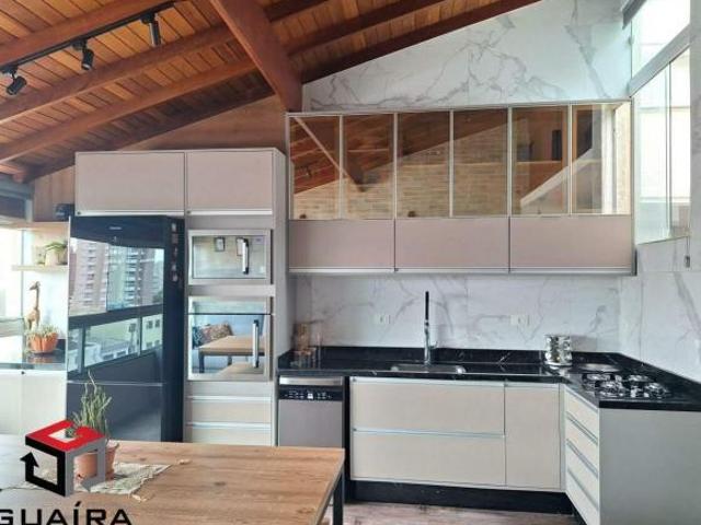 Cobertura à venda 2 quartos 1 suíte 1 vaga Jardim Bela Vista Santo André SP