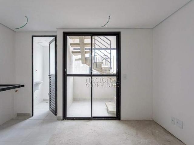 Cobertura à venda, 2 quartos, 1 suíte, 1 vaga, Jardim Santo André/SP