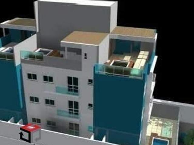 Cobertura à venda 2 quartos 1 suíte 1 vaga Paraíso Santo André SP
