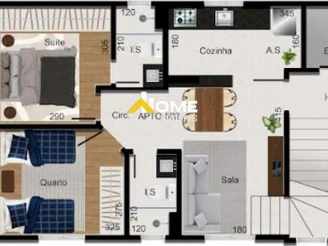 Cobertura à venda, 2 quartos, 1 suíte, 2 vagas, Brasil Industrial Belo Horizonte/MG