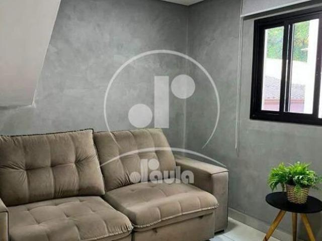Cobertura à venda, 2 quartos 1 suíte Vila Humaitá em Santo André/SP