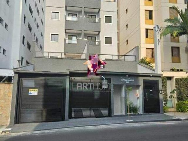 Cobertura à venda, 2 quartos, 2 suítes, 2 vagas, Vila Bastos Santo André/SP