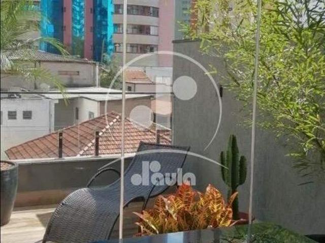 Cobertura à venda, 2 quartos 2 suítes Vila Bastos em Santo André/SP