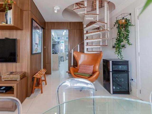 Cobertura a venda 2 suítes 105m² 1 vaga Vila Olimpia/SP
