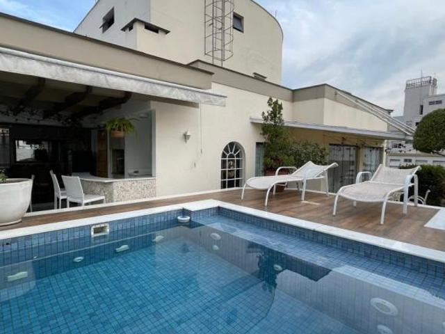 Cobertura à venda, 348 m² por R$ 3.900.000,00 Aparecida Santos/SP