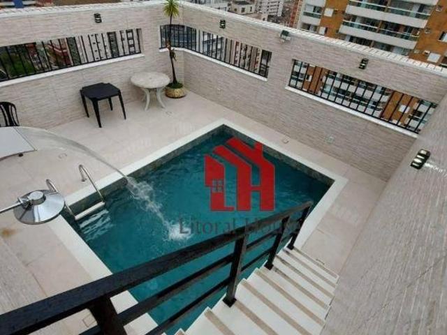 Cobertura à venda, 357 m² por R$ 3.100.000,00 Gonzaga Santos/SP