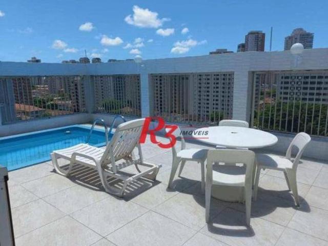 Cobertura à venda, 360 m² por R$ 2.234.000,00 Ponta da Praia Santos/SP