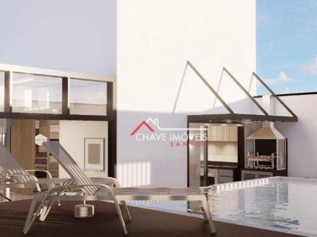Cobertura à venda, 370 m² por R$ 4.290.000,00 Ponta da Praia Santos/SP