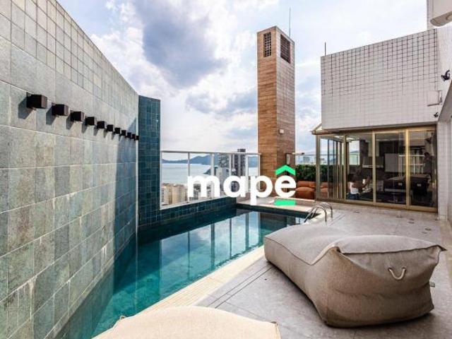 Cobertura à venda, 382 m² por R$ 8.590.000,00 Gonzaga Santos/SP
