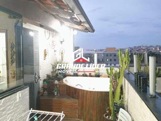 Cobertura à venda, 3 quartos, 1 vaga, Eldorado Contagem/MG