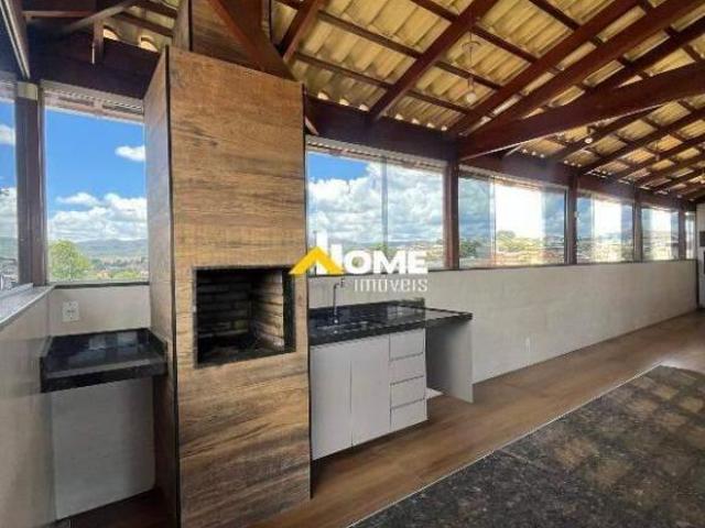 Cobertura à venda, 3 quartos, 1 suíte, 4 vagas, Tirol Belo Horizonte/MG