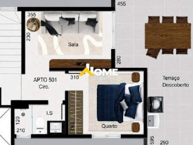 Cobertura à venda, 3 quartos, 1 suíte, 1 vaga, Milionários Belo Horizonte/MG