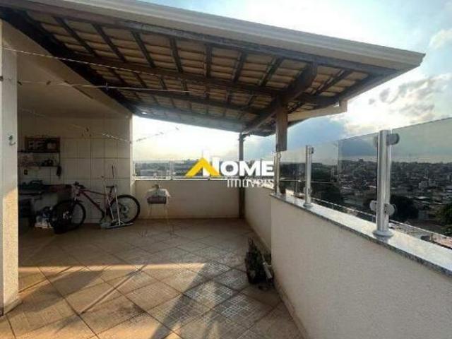 Cobertura à venda, 3 quartos, 1 suíte, 2 vagas, Cardoso Belo Horizonte/MG