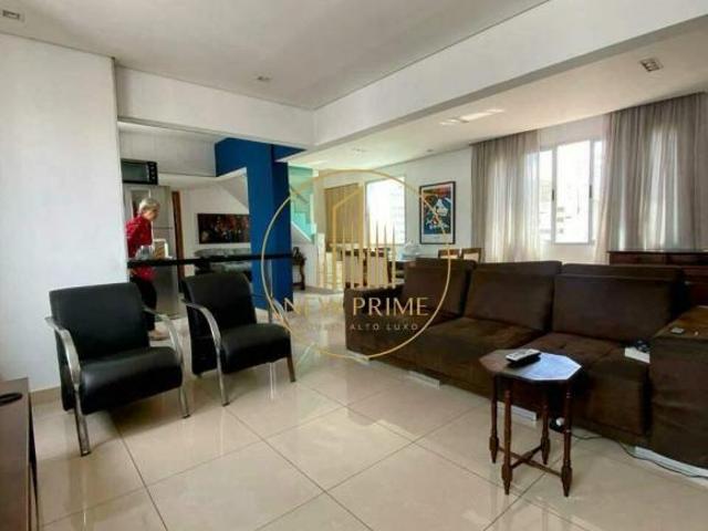 Cobertura à venda, 3 quartos, 1 suíte, 2 vagas, Lourdes Belo Horizonte/MG