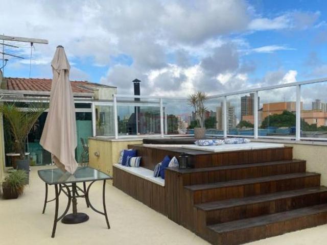 Cobertura à venda, 3 quartos, 1 suíte, 2 vagas, Santa Maria Santo André/SP