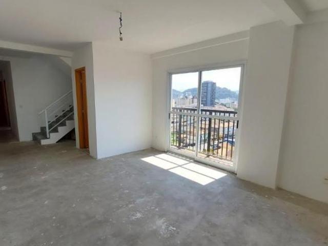 Cobertura à venda 3 quartos 2 vagas na Encruzilhada Santos/SP