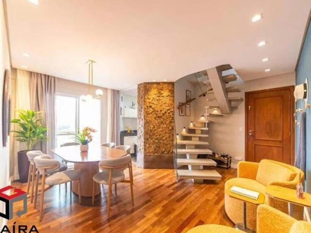 Cobertura à venda 3 quartos 2 suítes 3 vagas Jardim Bela Vista Santo André SP