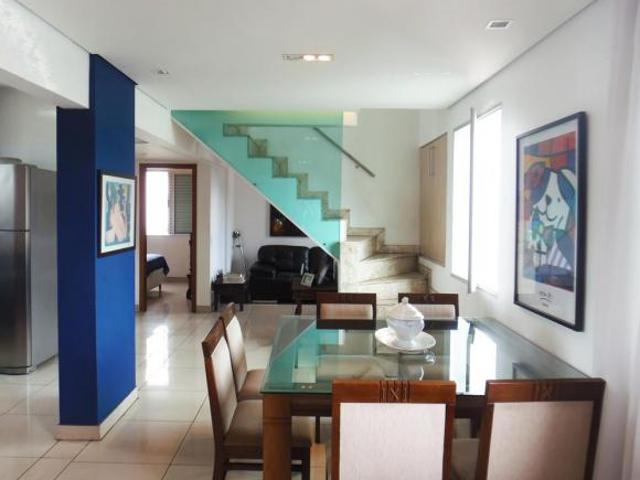 Cobertura à venda, 3 quartos, 2 suítes, 2 vagas, Lourdes Belo Horizonte/MG