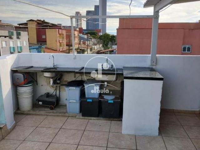 Cobertura à venda, 3 quartos 2 suítes Vila América em Santo André/SP