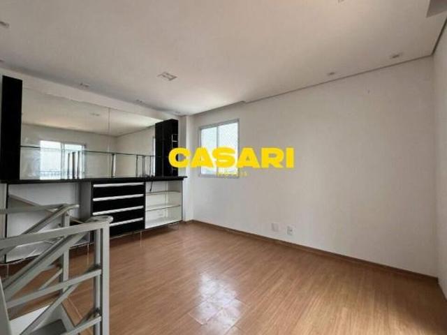 Cobertura à venda com 3 dormitórios, suíte, espaço gourmet e 2 vagas – 104 m² Centro São Bernardo